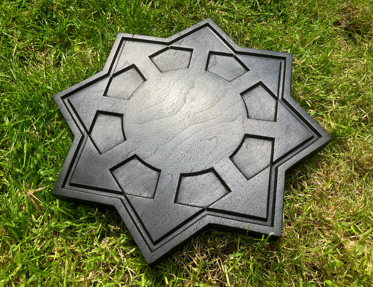 THE CHAOSPHERE - Large altar piece carved in solid walnut (Chaos Magic ...