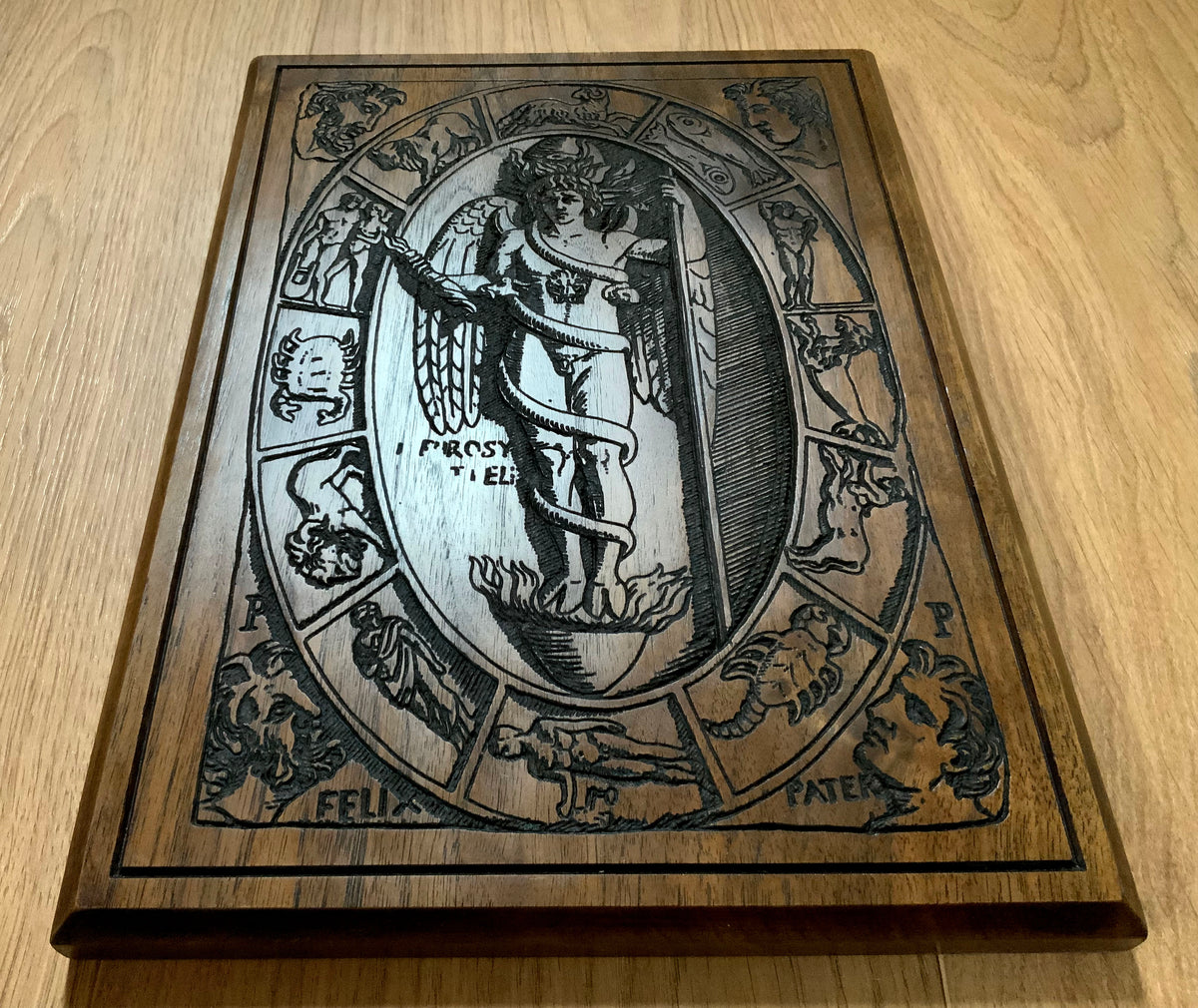 PHANES - Orphic Deity Altar Ikon - Carved in Solid Walnut – The ...